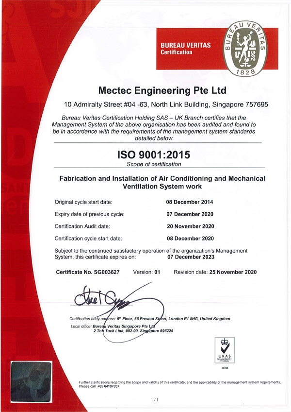 Mectec Engineering Pte Ltd